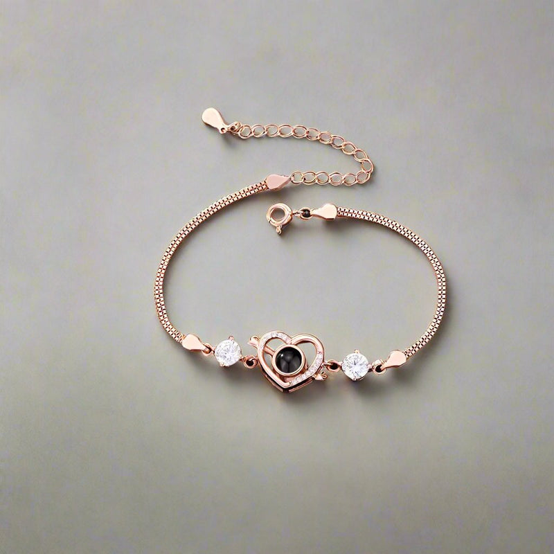 צמיד קופידון עם תמונה מוצפנת TALADA